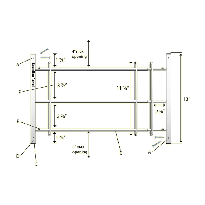 Window Guard Specifications – Guardian Angel Window Guards